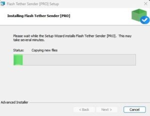 Flash Tether Sender (PRO)