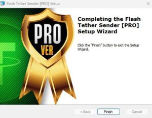 Flash Tether Sender (PRO)