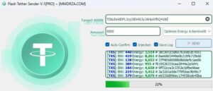 Flash Tether Sender (PRO)