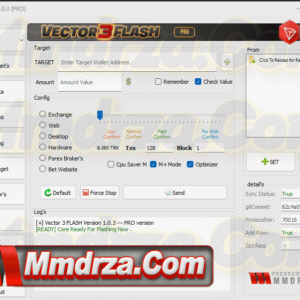 Vector3Flash PRO Flashing Tether USDT