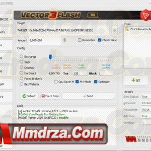 Vector3Flash PRO Flashing Tether USDT